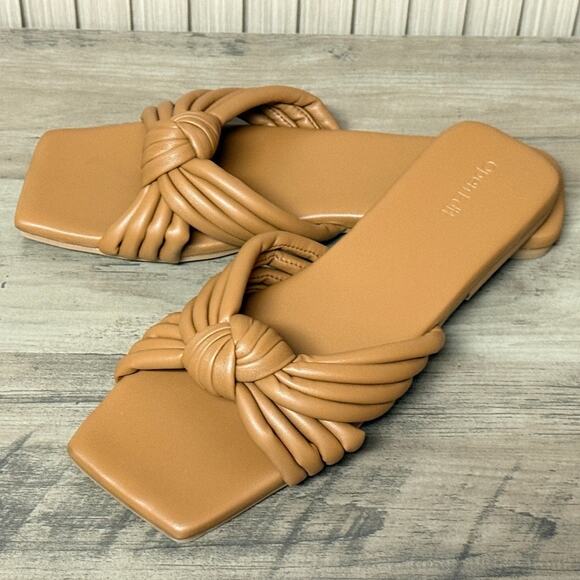Open Edit | Shoes | Open Edit Lilah Knot Slide Sandals Womens Size 95m ...